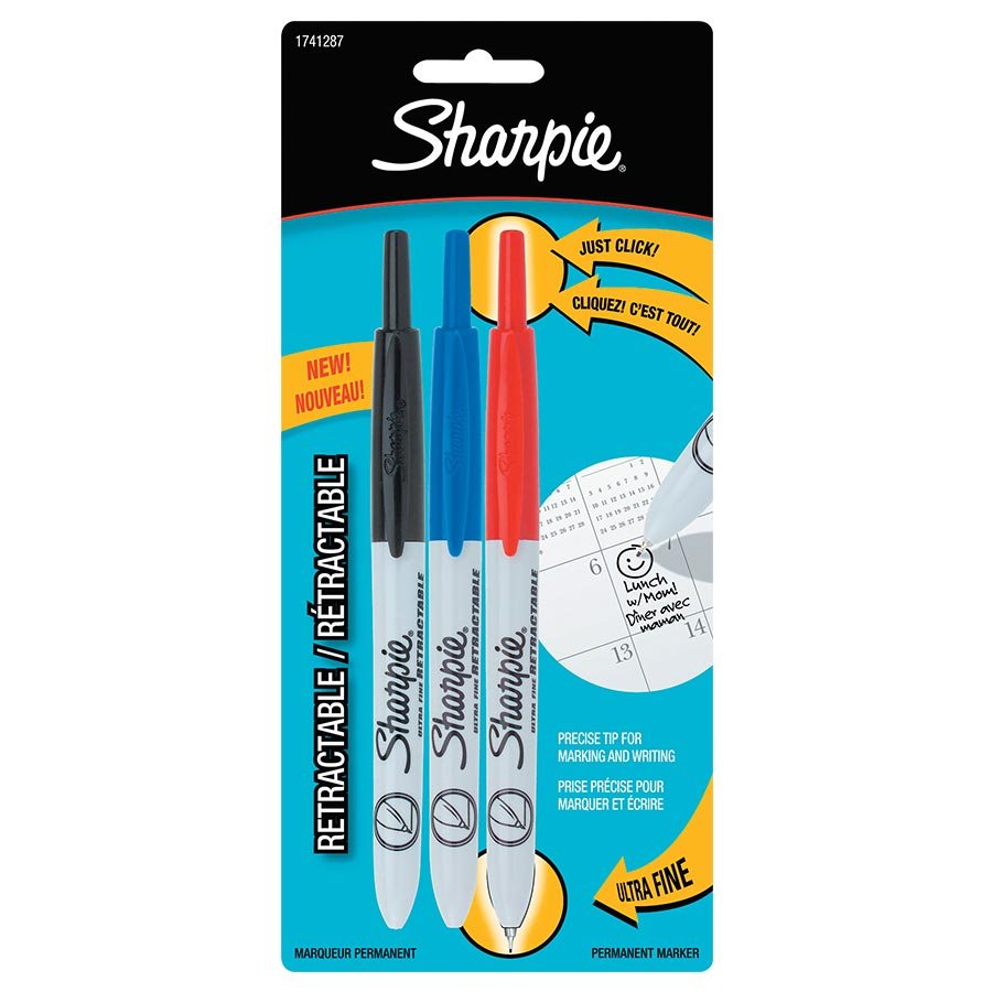 Retractable Permanent Marker